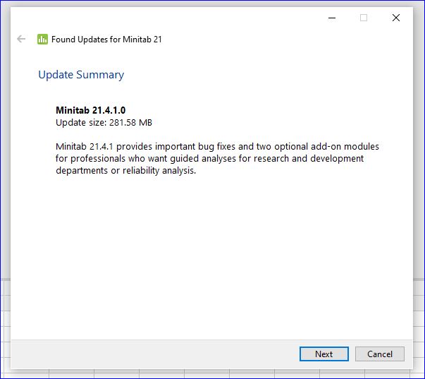 Minitab Version 21.4.1 Có Gì Mới? Hướng dẫn cập nhật phần mềm Minitab ...